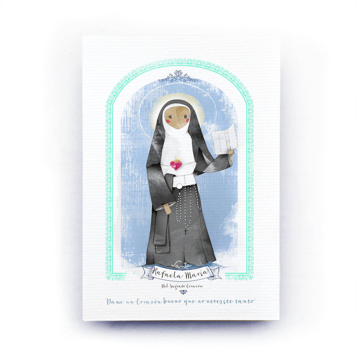 Lámina Santa Rafaela María del Sagrado Corazón – LaSantería
